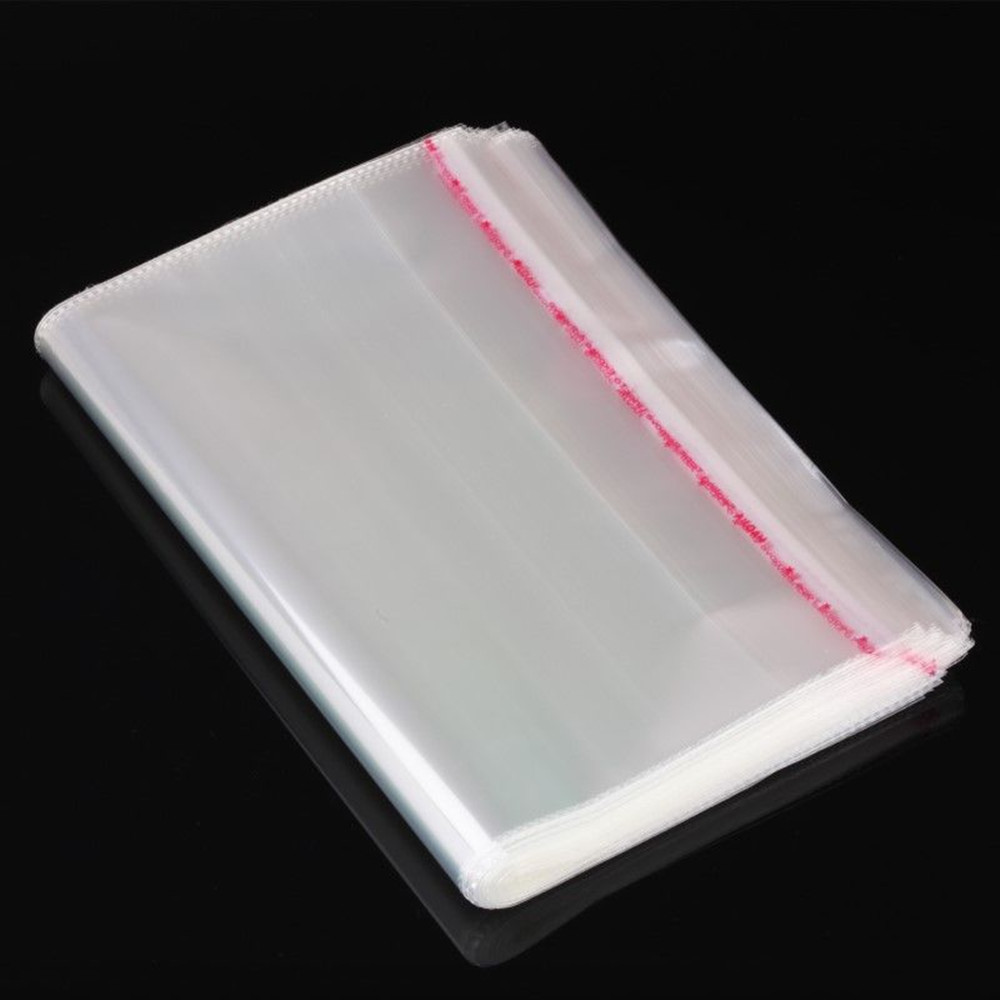 Jual 30X40cm Big Clear OPP Bag 100pcs Self Adhesive Seal Plastic Bags ...