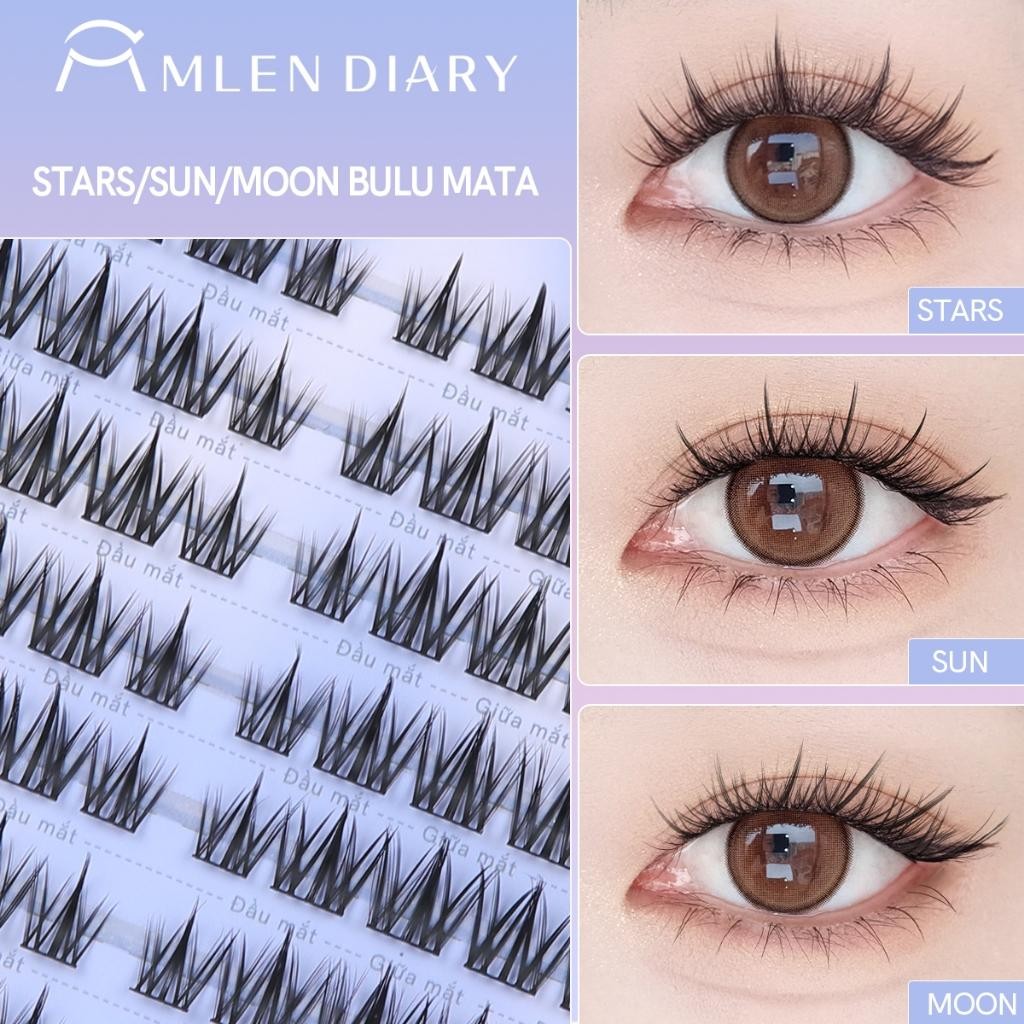 Jual MPH Mlen Diary Star Seri Bulu Mata Palsu Stars Bulu Mata Palsu ...