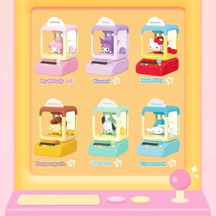Jual BB Moetch Blind Box Sanrio Shake Doll Claw Machine Series ...