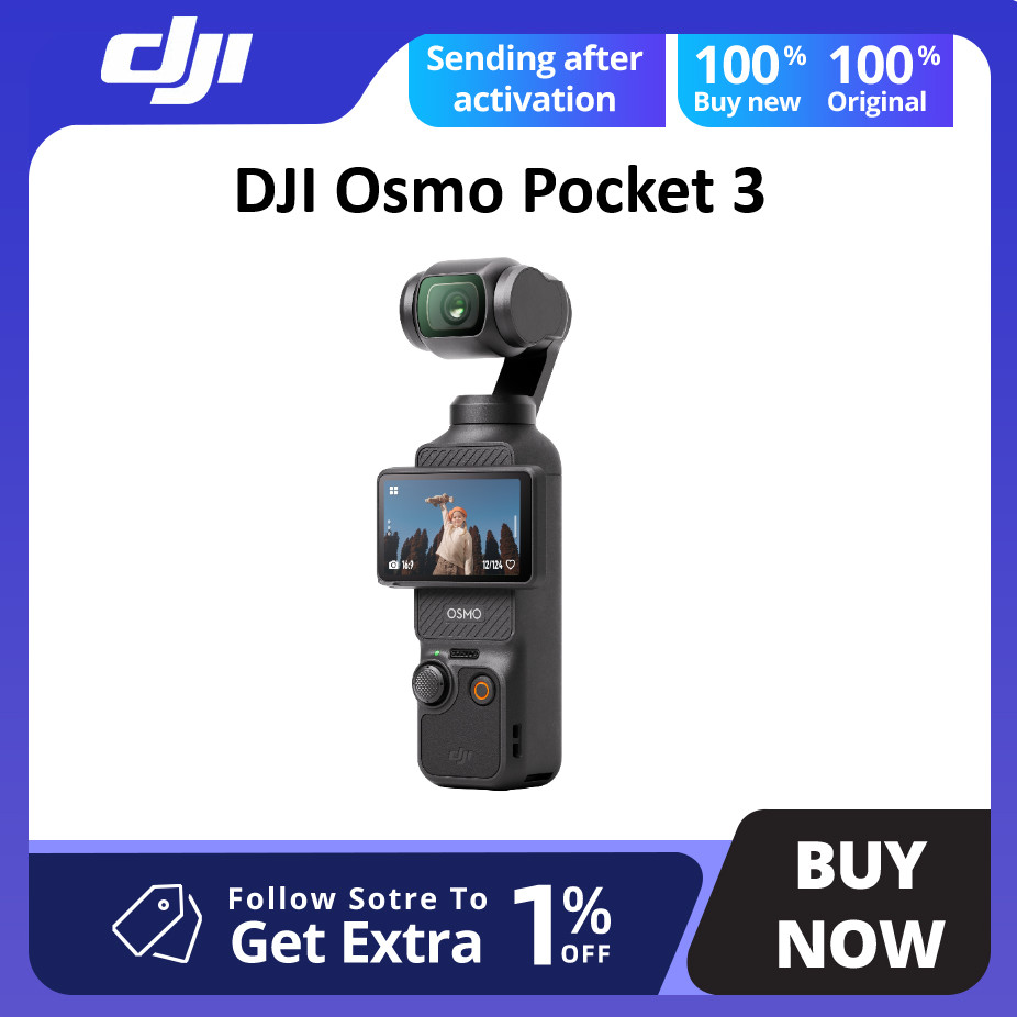 Jual DJI Osmo Pocket 3 Vlogging Camera with 1'' CMOS&4K/120fps Video Face/Object Tracking 2 ...