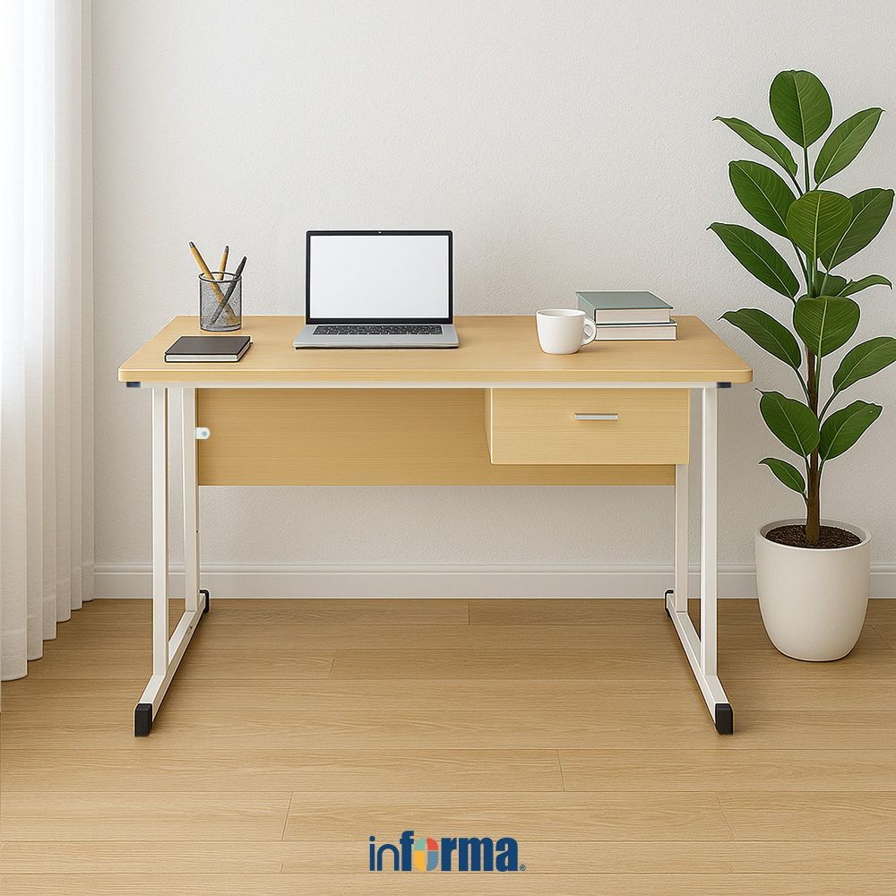 Jual Informa Poly Meja Guru - Cokelat Teacher Desk Office Table ...