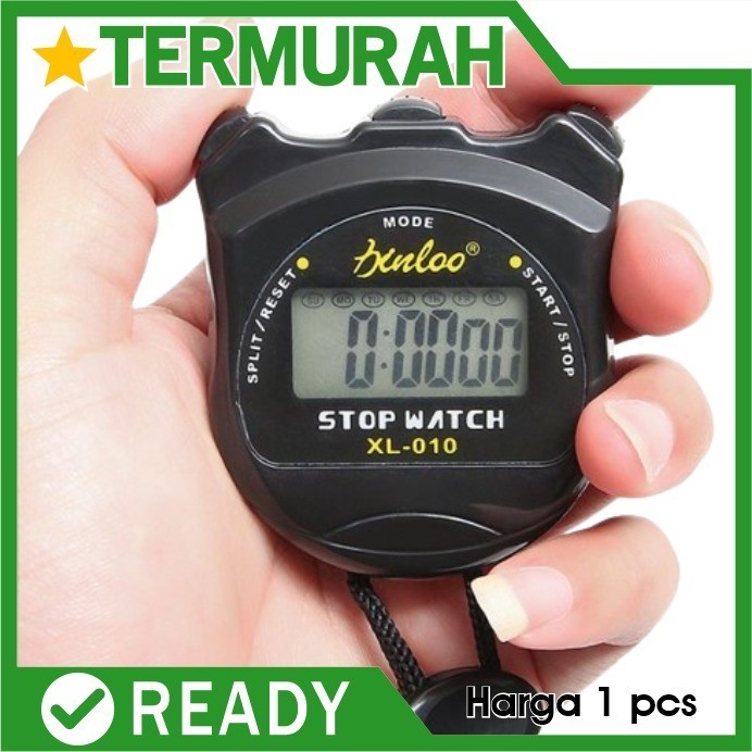 Jual XL010 Stopwatch Professional Sports sport Stop Watch Digital LCD ...