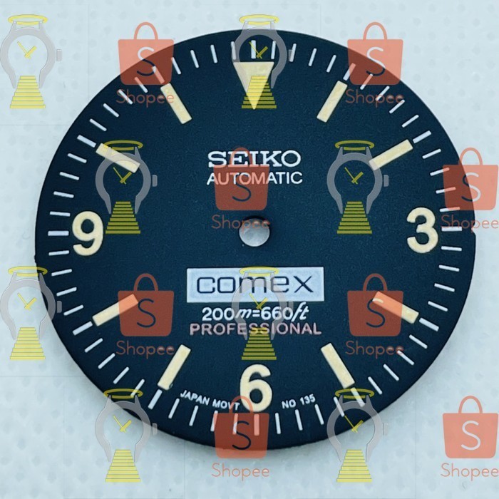 Jual Seiko Mod Vintage Dial No date NH35 28.5mm | Shopee Indonesia