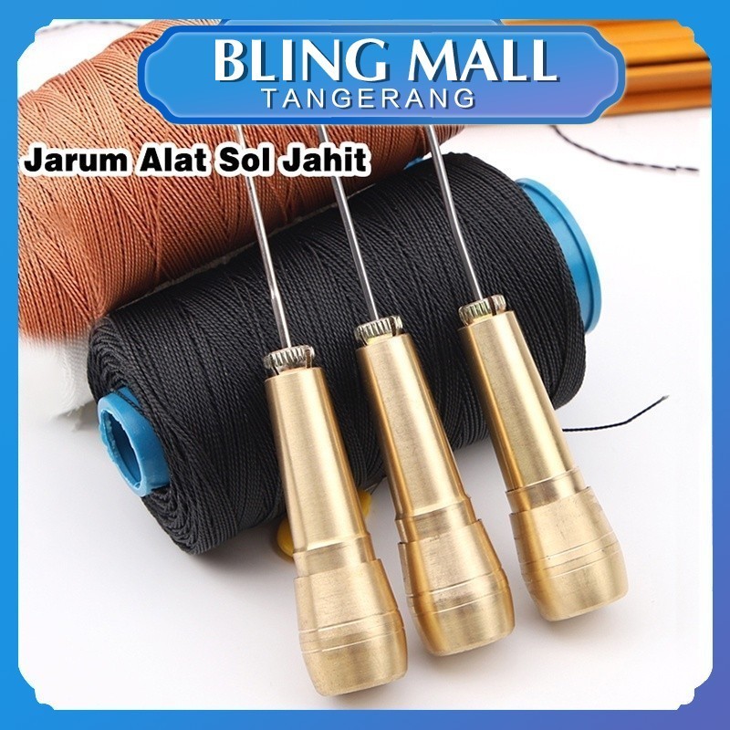 Jual 【3In1】Alat Jahit Sol Sepatu Canvas Kulit + 3 Jenis Jarum Reparasi ...
