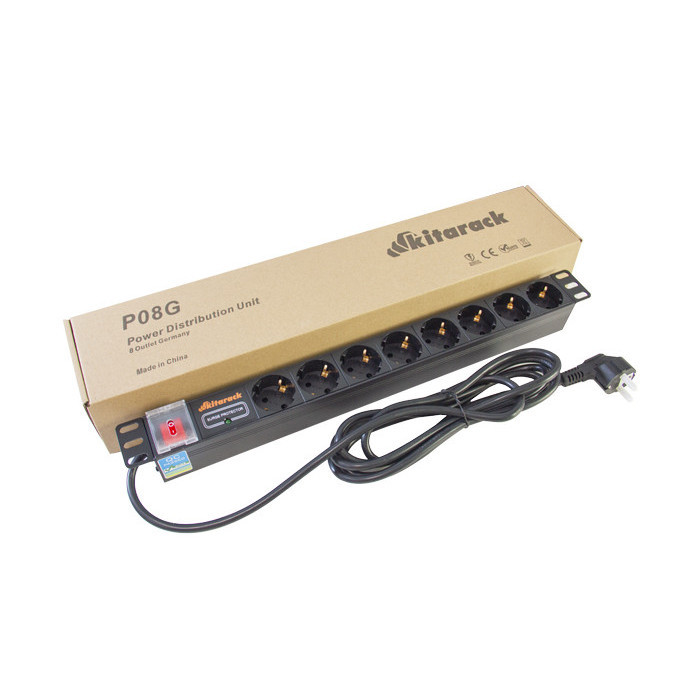 Jual KITARACK PDU 8 SOCKET RACK SERVER - STOP KONTAK LISTRIK 8 LUBANG ...