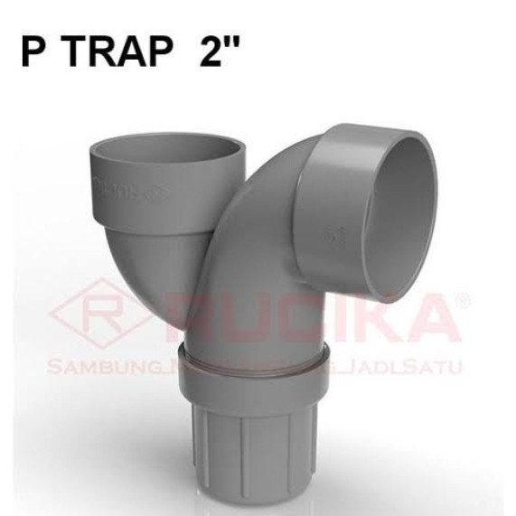 Jual P trap 2 inch D Rucika P-trap Leher angsa Gulu banyak Pitrap 2 ...