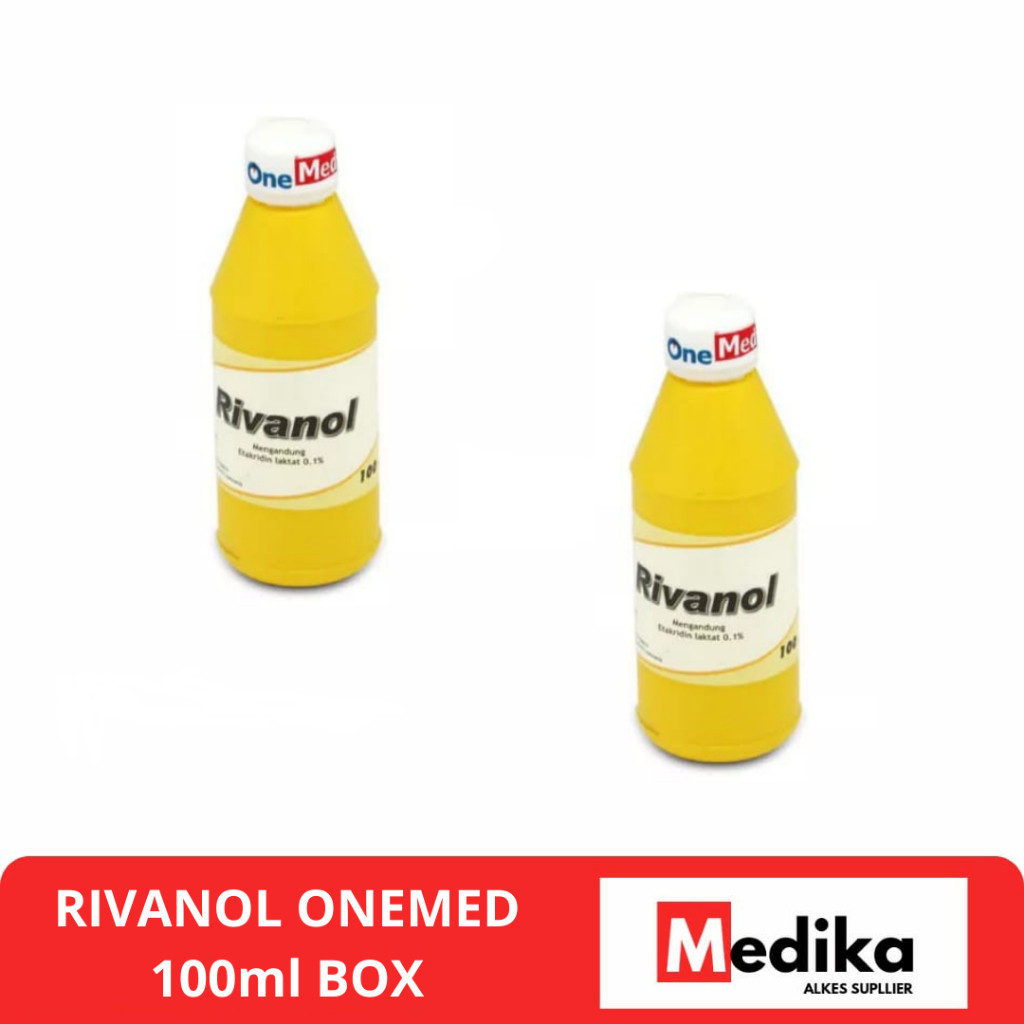 Jual Rivanol OneMed 100 ml Box isi 24 Botol | Shopee Indonesia