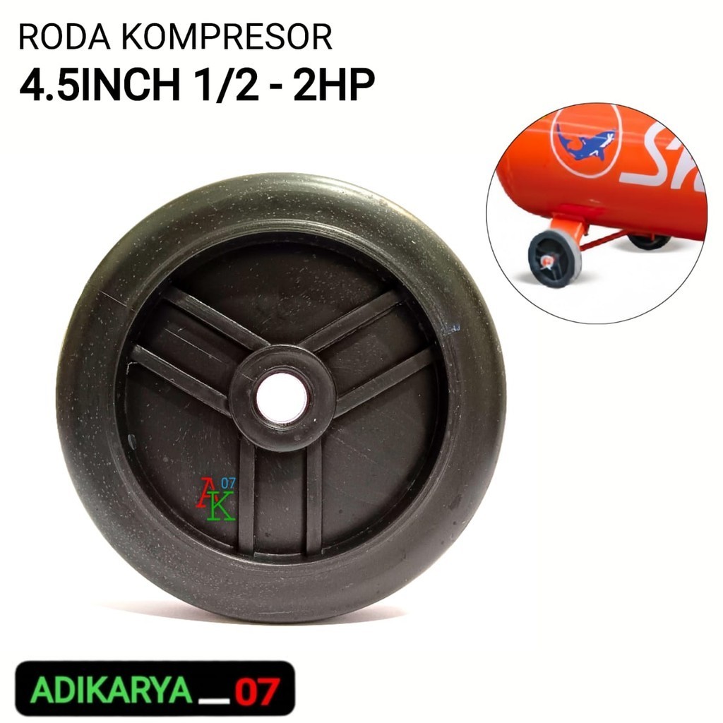 Jual Roda Kompresor 4,5 inch Roda Kompresor Angin Roda Kompresor Swan 4 ...