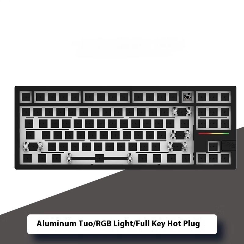 Jual Galaxy80 pro Aluminum Mechanical Keyboard kit 88keys Wireless Tri ...