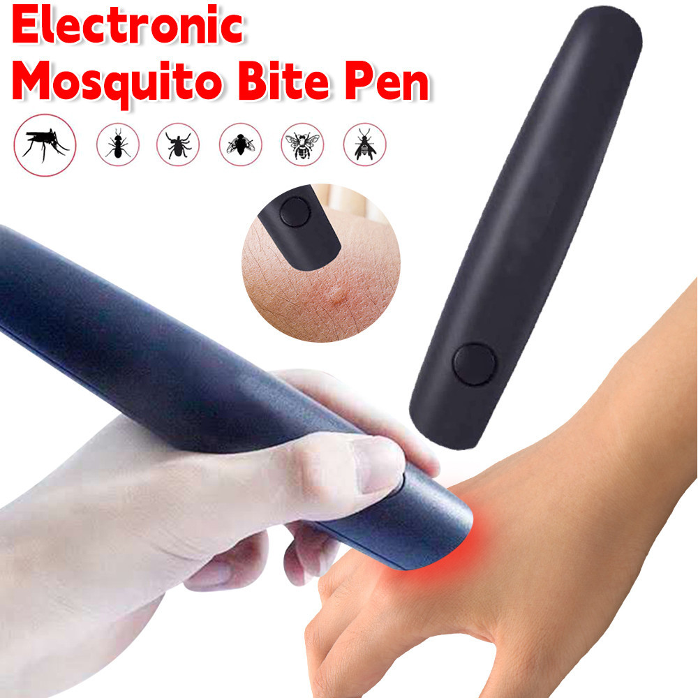 Jual Electronic Mosquito Bite Pen Summer Anti Mosquito Physical Itch ...