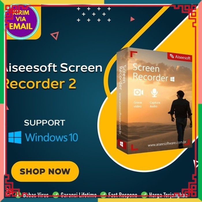Jual Software Rekam Layar Pc: Aiseesoft Screen Recorder 2 [Win ...
