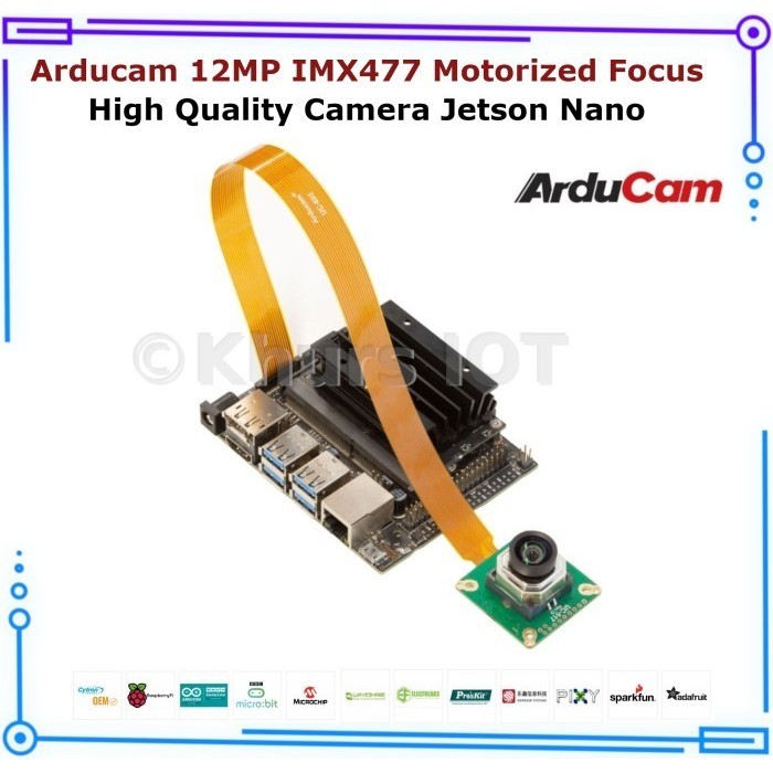 Jual SYS27 Arducam 12MP IMX477 Motorized Focus High Quality Camera ...