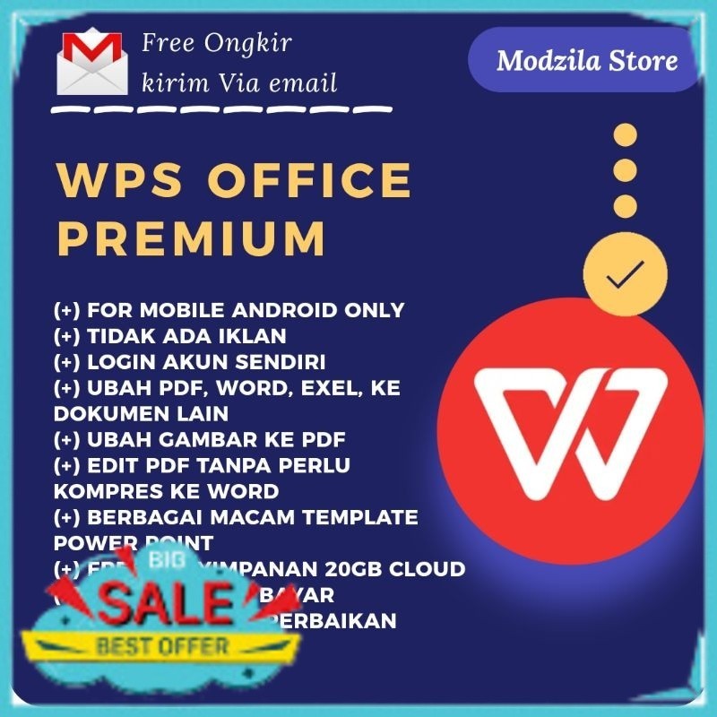 Jual Wps Office Premium Lifetime For Mobile Android Only | Shopee Indonesia