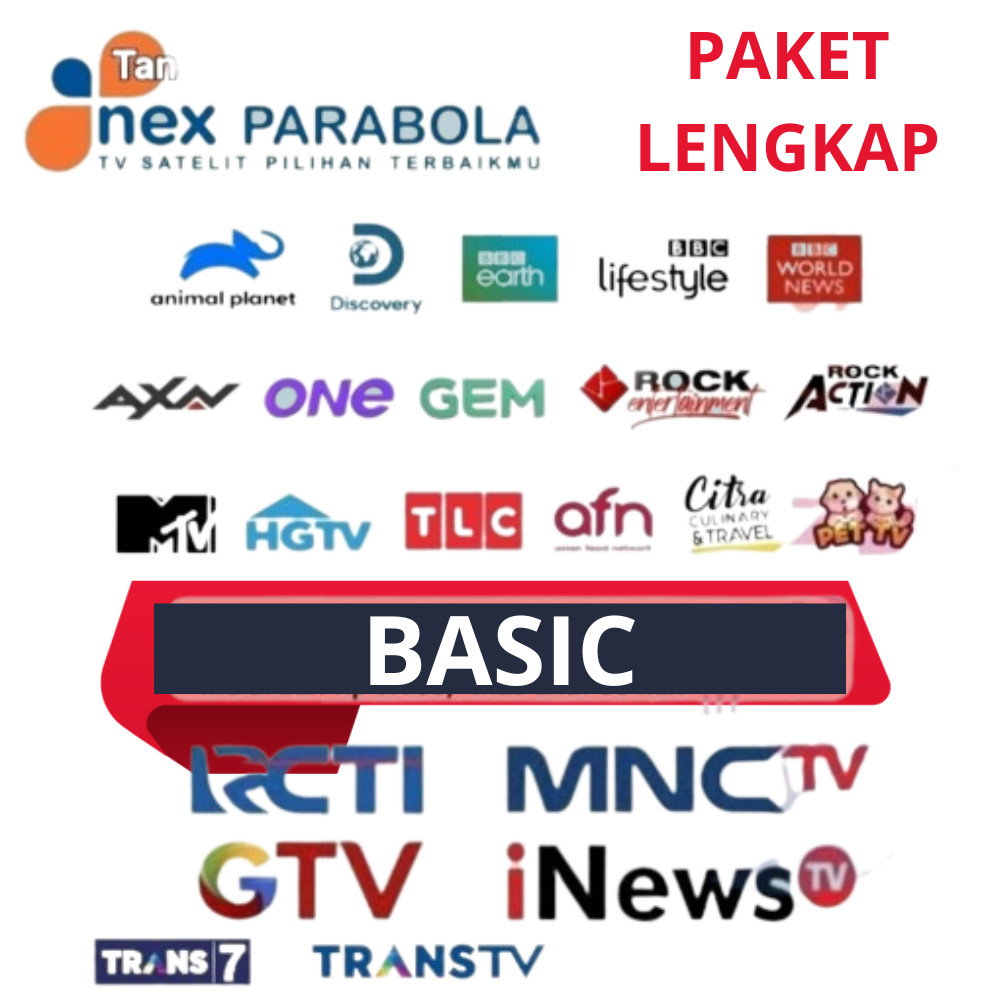 Jual vocher Paket Basic Nex Parabola | Shopee Indonesia