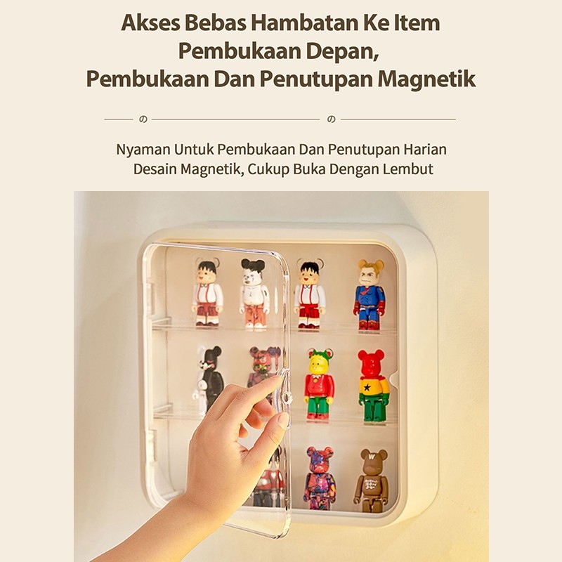 Jual Nearra Kotak Display Action Figure Box Transparan Rak Pajangan ...