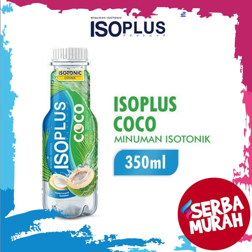 Jual KHUSUS INSTAN Isoplus 12pcs 1 lusin Coco Minuman Isotonik 350ml ...