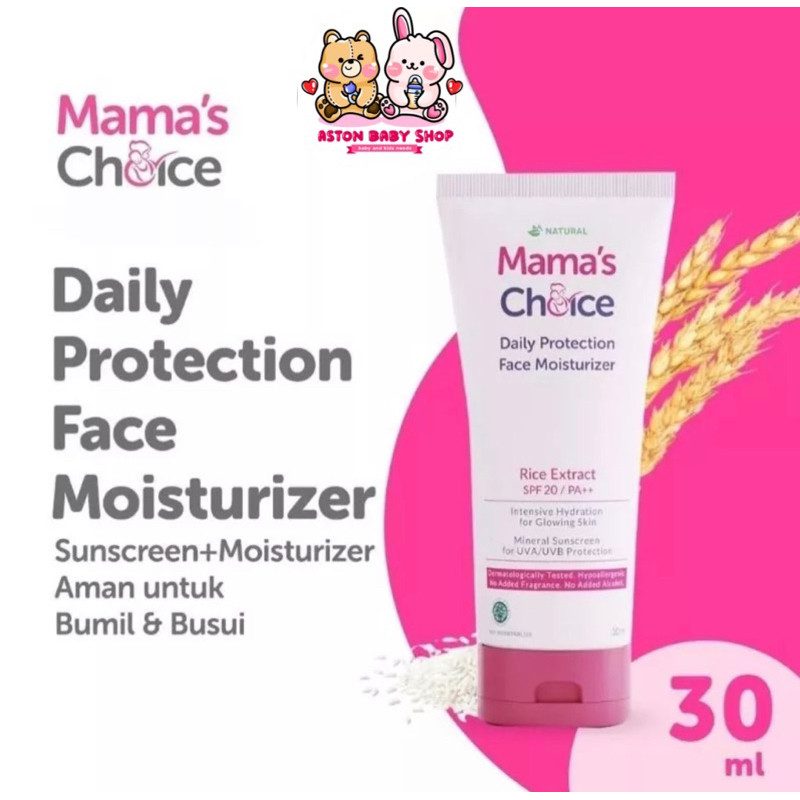Jual Mama's Choice Daily Protection Face Moisturizer & Sunscreen Krim ...
