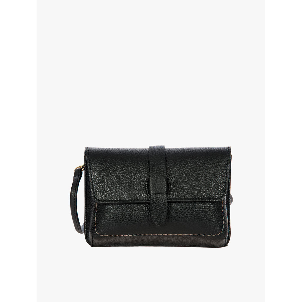 Jual Bric's Gondola Garofano Mini Purse Black | Shopee Indonesia