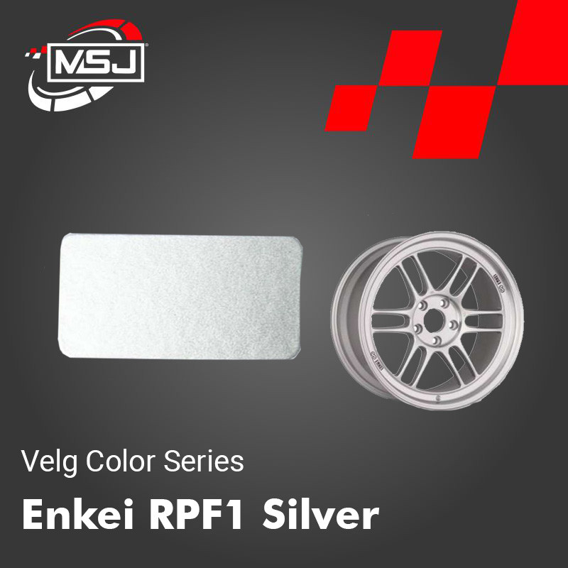 Jual Cat Velg Mobil/Motor Enkei RPF1 Silver | Velg Color Series | MSJ ...