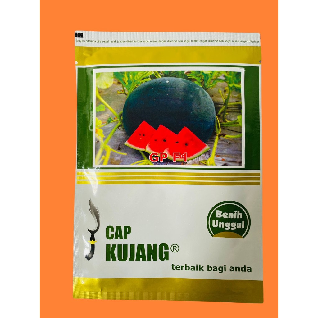 Jual Benih semangka merah bulat kulit hitam GP F1 isi 20gr dari CAP ...