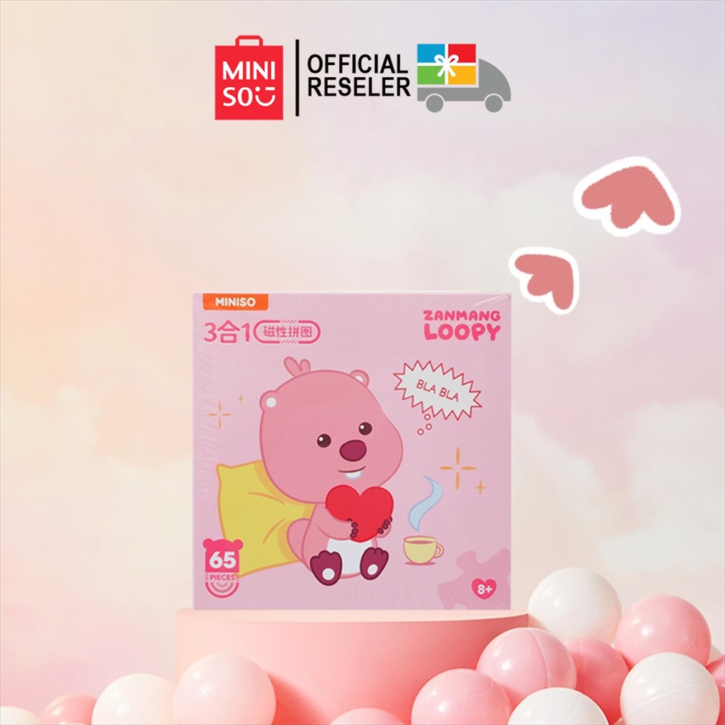 Jual Miniso x Zanmang Loopy Collection Puzzles DIY Story Book | Shopee ...
