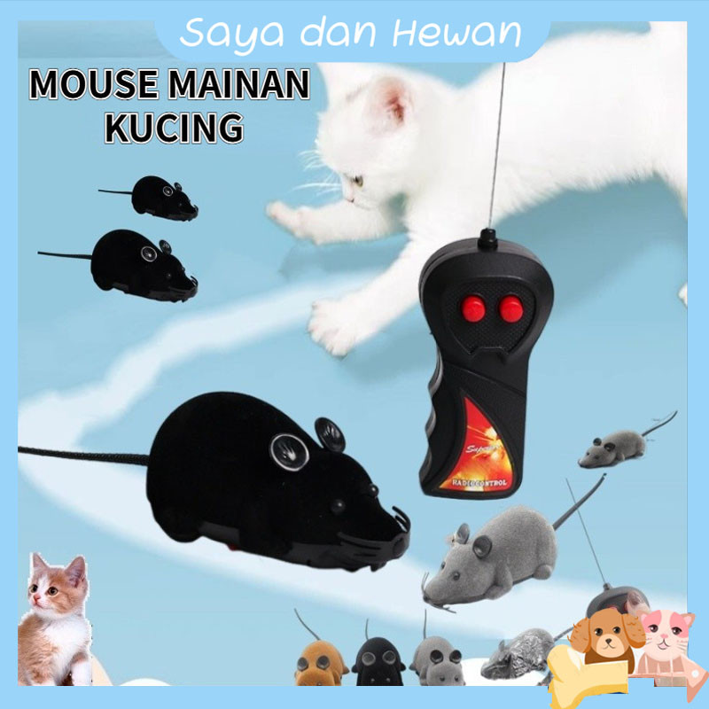 Jual Mainan Kucing Mainan Kucing Tikus Interaktif Mainan Kucing Bentuk ...