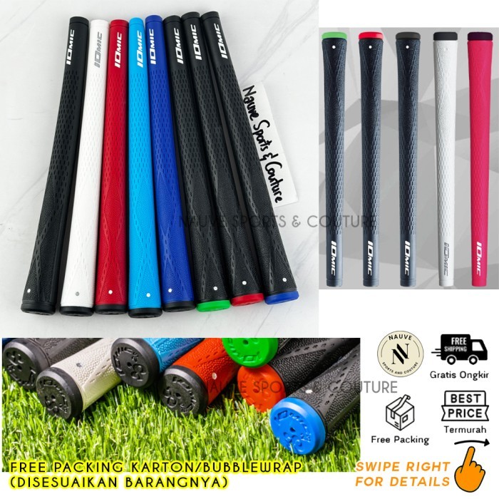 Jual Golf Stik Stick Grip Iomic Evolution 2.3 Standard Size Club Clubs | Shopee Indonesia