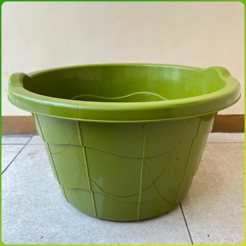 Jual Bak Air Jumbo 45 Liter Jolang Baskom Mandi Plastik Tebal Pacific ...
