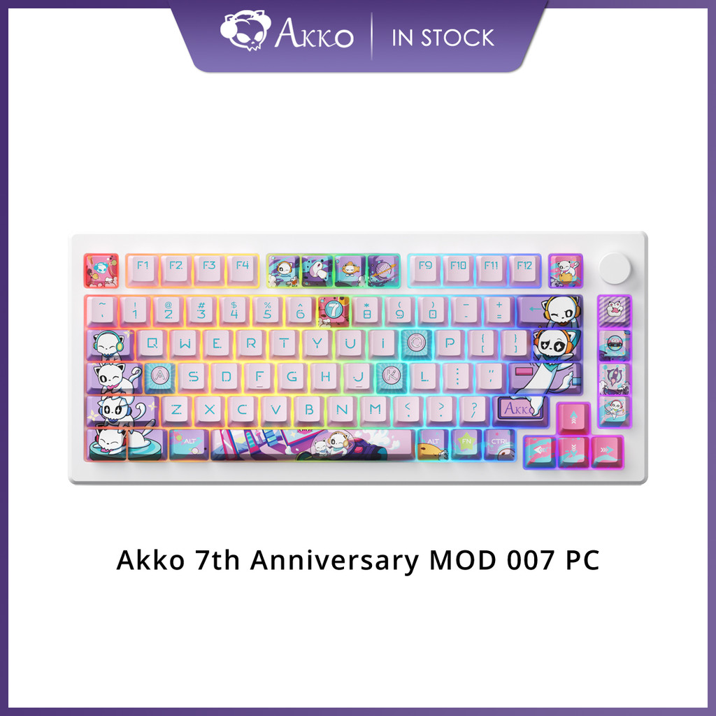 Jual Akko MOD007B-HE PC 7th Anniversary 75% Rapid Trigger Wireless ...