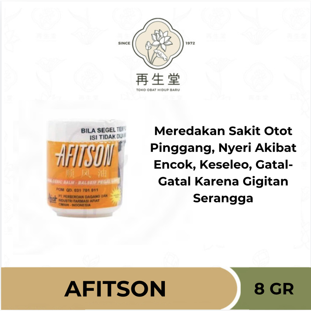 Jual AFITSON ANALGESIC BALM 8 GRAM | Shopee Indonesia