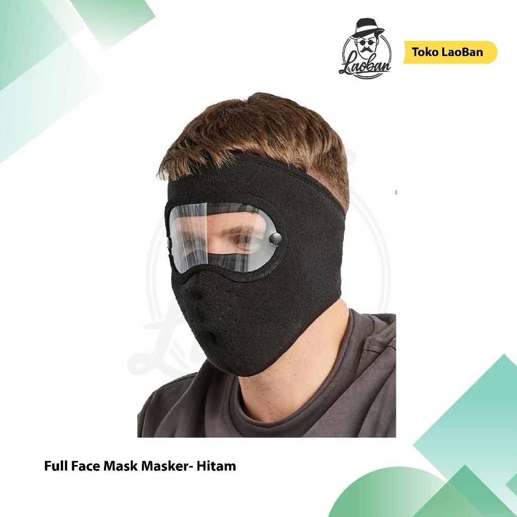 Jual Masker Motor FULL FACE MASK Anti Debu - Masker Sepeda Motor ...