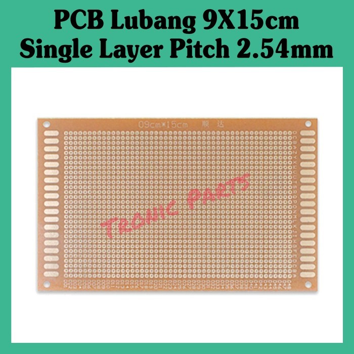 Jual PCB Lubang 9x15 cm Matrix Universal 9 x 15 DIY Prototype Single ...