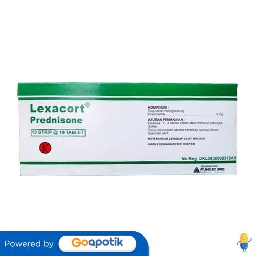 Jual Lexacort 5 Mg Box 100 Tablet | Shopee Indonesia