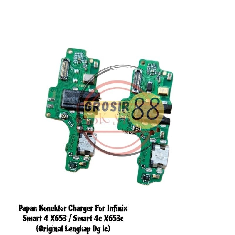 Jual Flexibel Konektor Charger / Papan Con Cas Infinix Smart 4 X653 / Smart 4c X653c Original ...