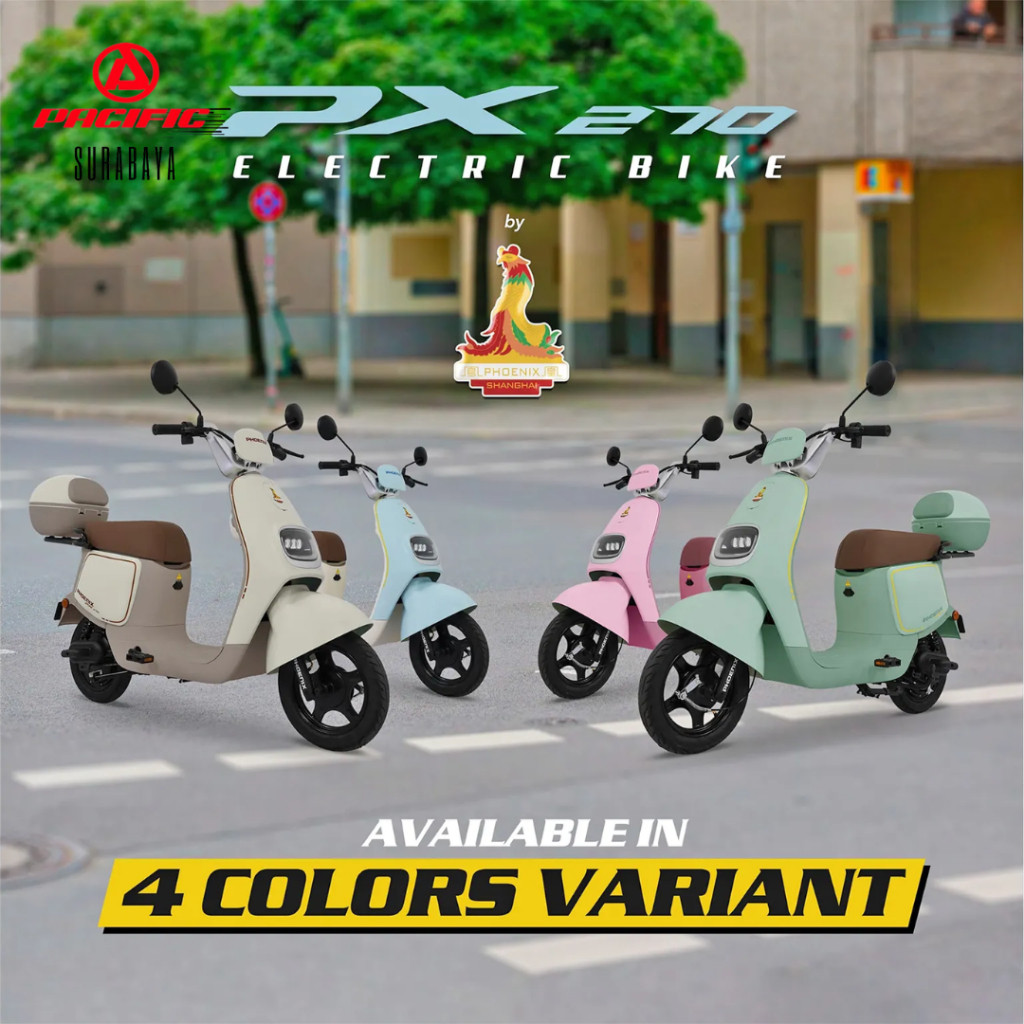 Jual SEPEDA LISTRIK PHOENIX PX 270 500 WATT 48 V/ 12 AH Original ...