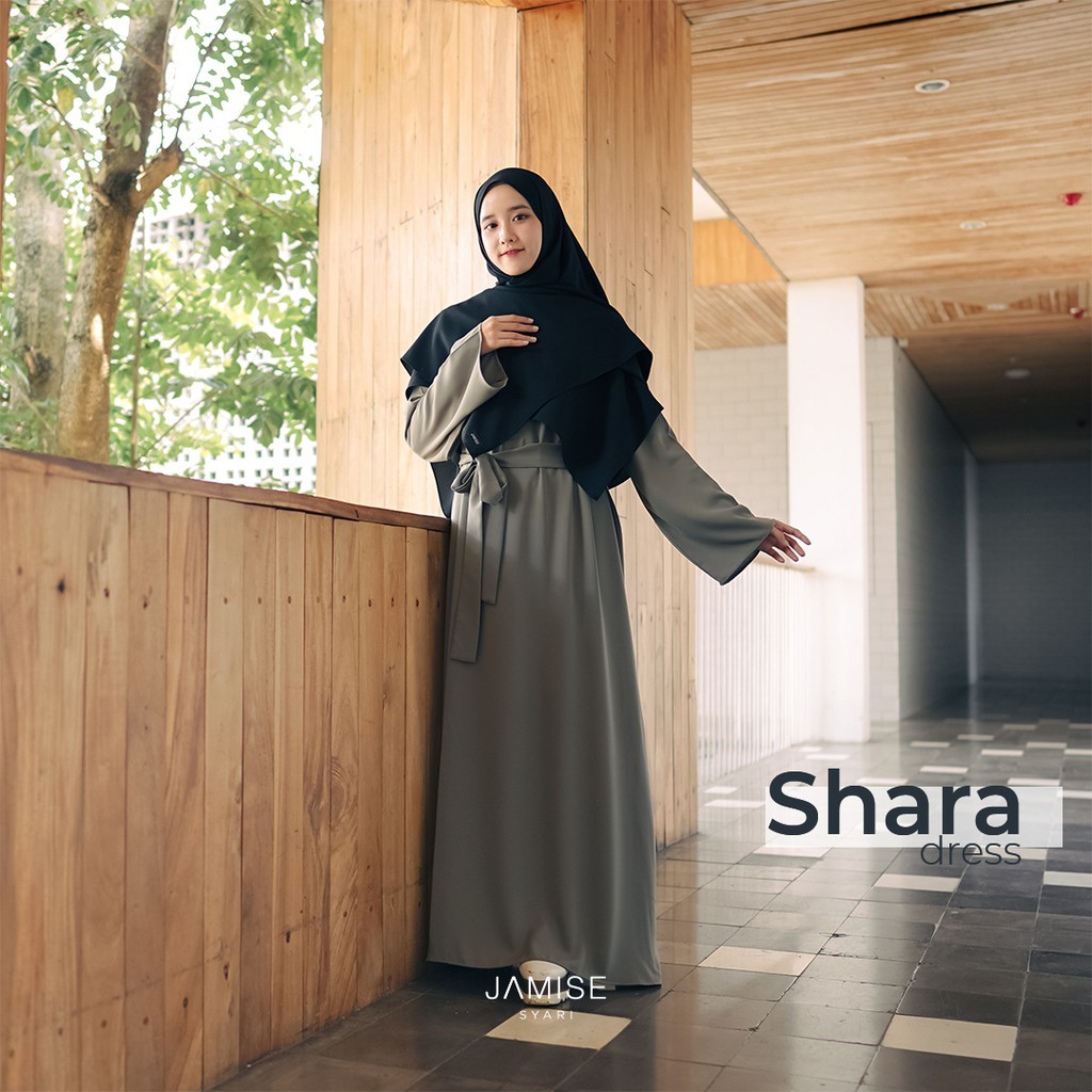 Jual FLASHSALE!!! Jamise | Shara Dress - Abaya | Shopee Indonesia