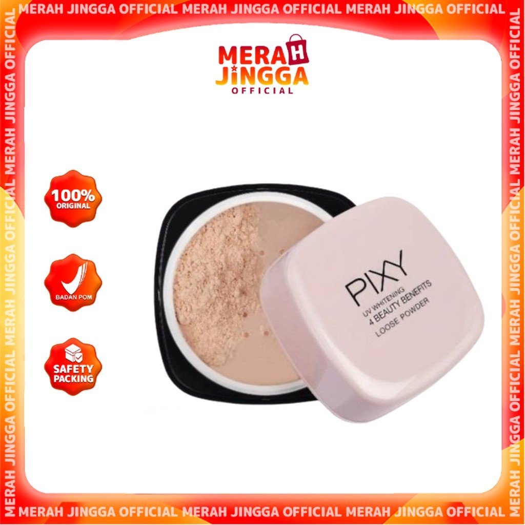 Jual Pixy UV Whitening Loose Powder | Merah Jingga Official | Shopee ...