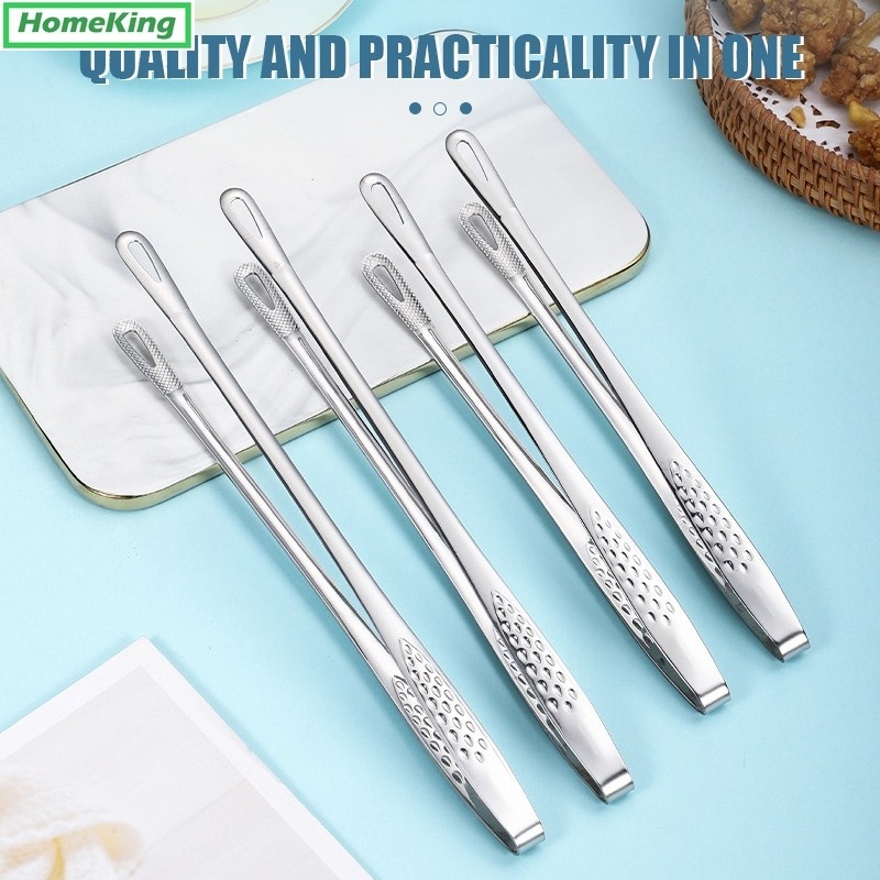 Jual 【COD】Jepit Makanan Daging Korean BBQ Steak Clip 28 cm / Stainless ...