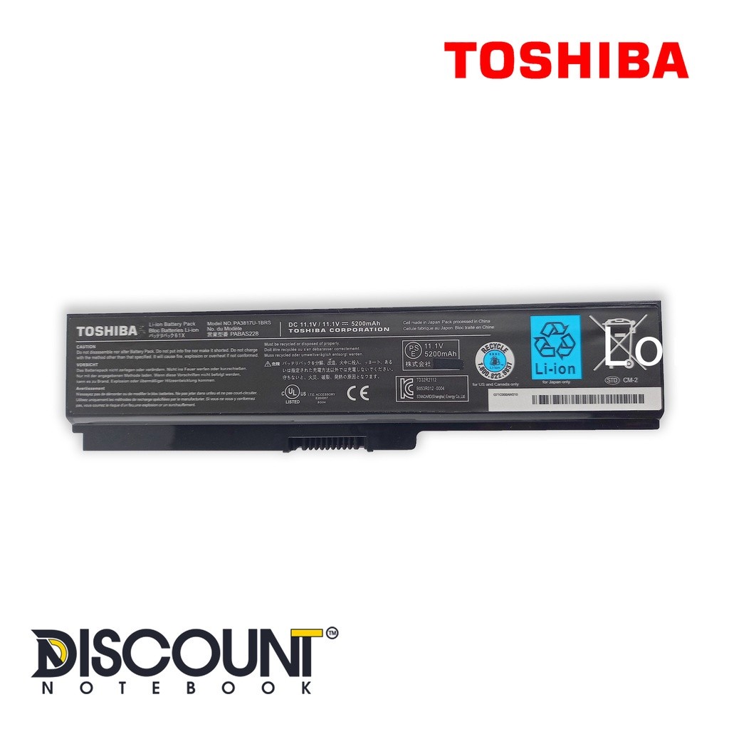 Jual ORIGINAL BATTERY LAPTOP TOSHIBA Sat C600 C640 C645 C650 C655 L630 ...