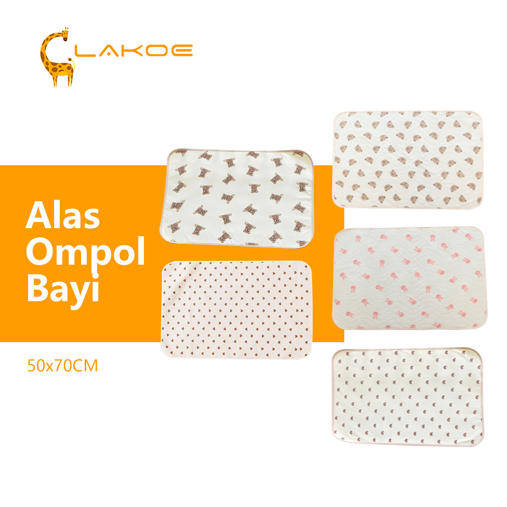 Jual LAKOEOFFICIALMALL Perlak Bayi Waterproof Alas Ompol Bayi Changing ...
