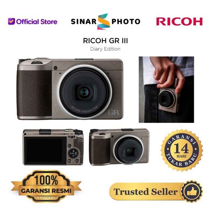 Jual RICOH GR III GRIII Diary Edition Camera GARANSI RESMI | Shopee Indonesia