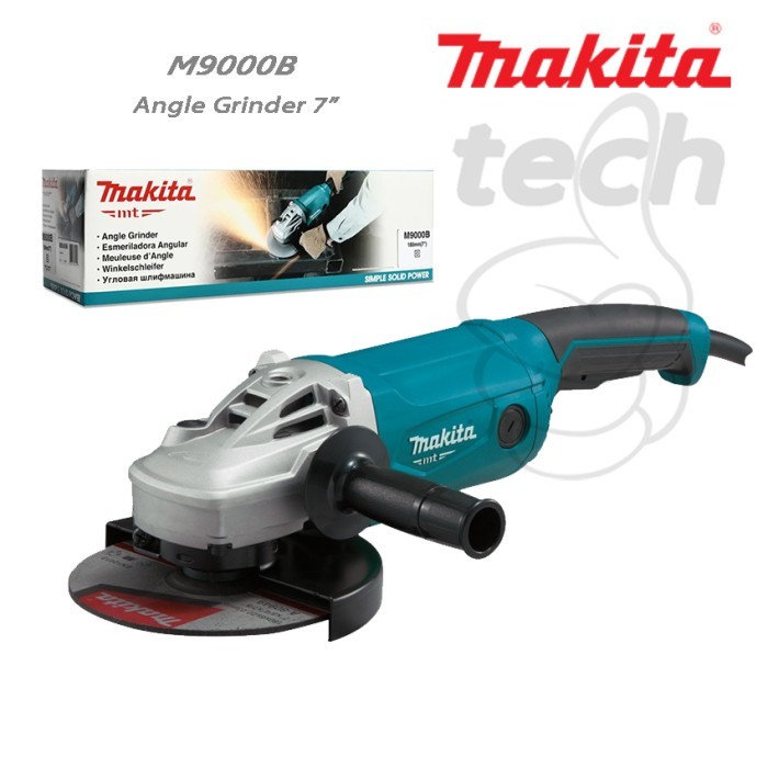 Jual Mesin Gerinda Tangan Angle Grinder 7" Makita M9000B M 9000 B ...