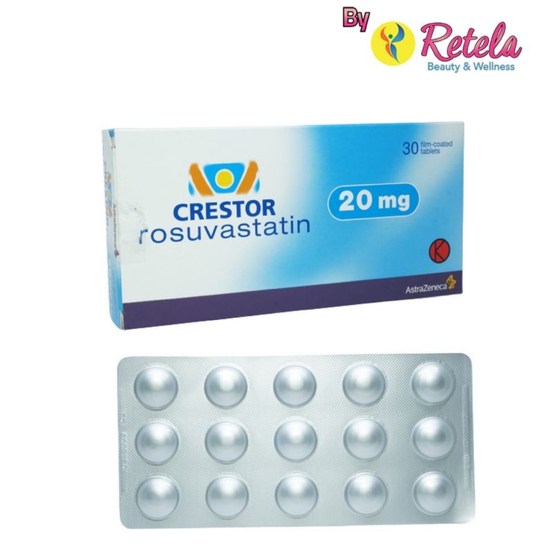 Jual CRESTOR 20MG 1 BLISTER 15 TABLET | Shopee Indonesia