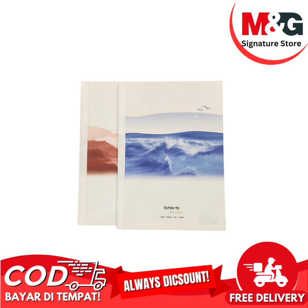 Jual Notebook Kotak Kecil A5 M&G #APNBC005 Buku Kotak Kecil Isi 80 ...