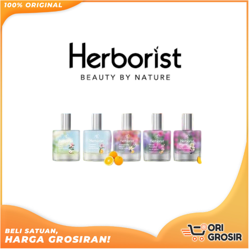 Jual ORI Grosir Herborist Eau De Parfum EDP Unisex 30ml Herboris ...