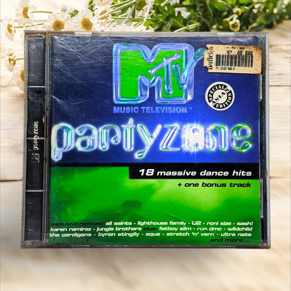 Jual CD Audio Musik - Mtv Party Zone 18 Massive Dance Hits | Shopee ...