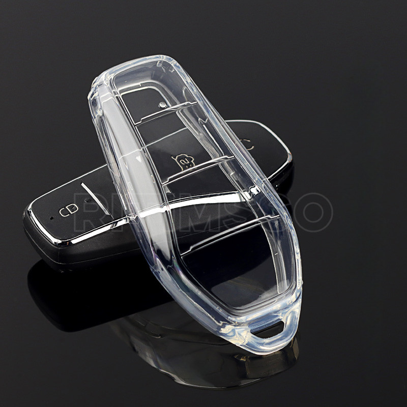 Jual New Soft Transparent TPU Car Key Case for BYD Atto 3 Han EV ...