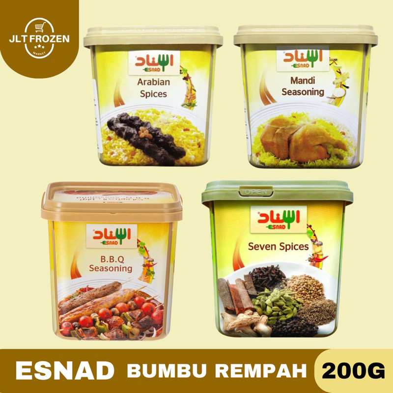 Jual Esnad Bumbu Rempah / Siap Pakai / Import Arab / Arabian Spices ...