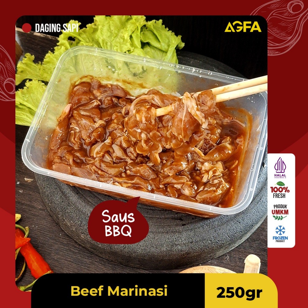 Jual Beef Slice Marinasi / Daging Slice Marinasi / Daging Berbumbu ...
