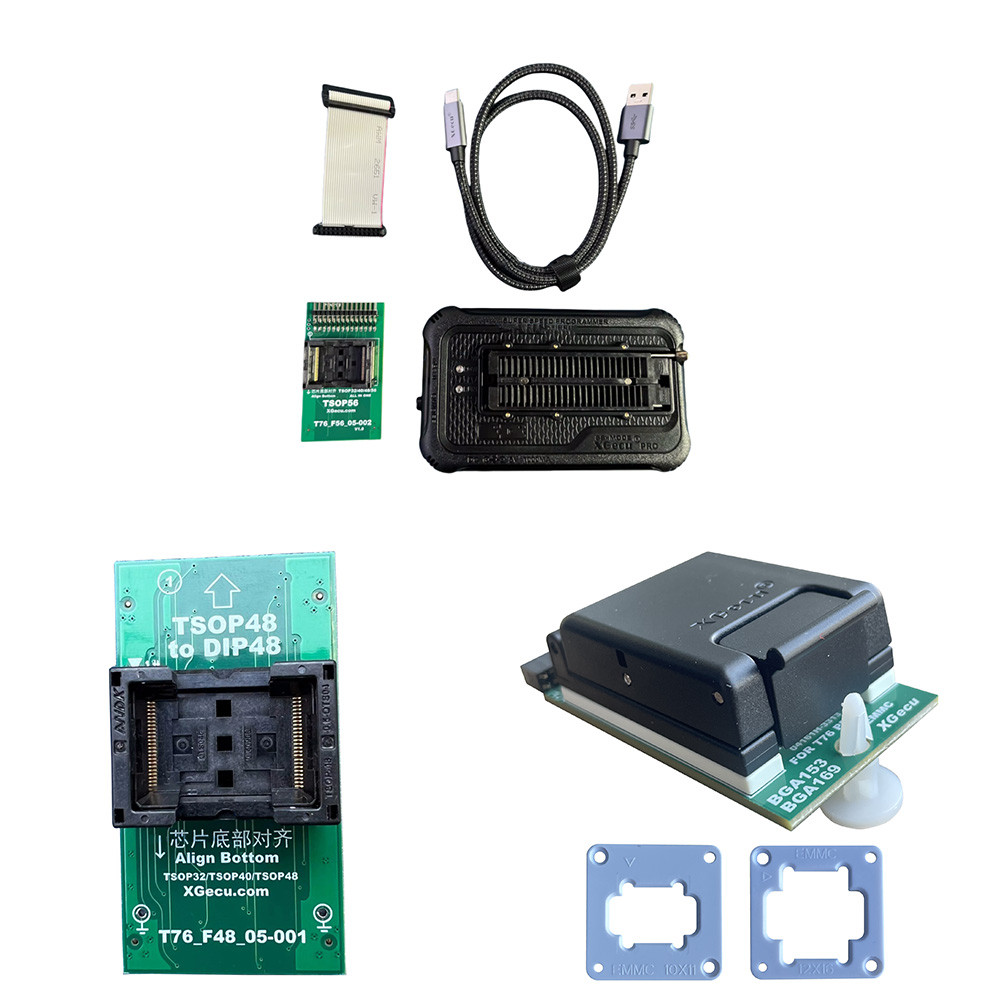 Jual T76 USB3.0 Universal Programmer + TSOP48 + TSOP56 + BGA153/169 Adapter support EEPROM NOR ...